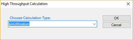High Throughput Calculation (HTC): Pattern Compositions